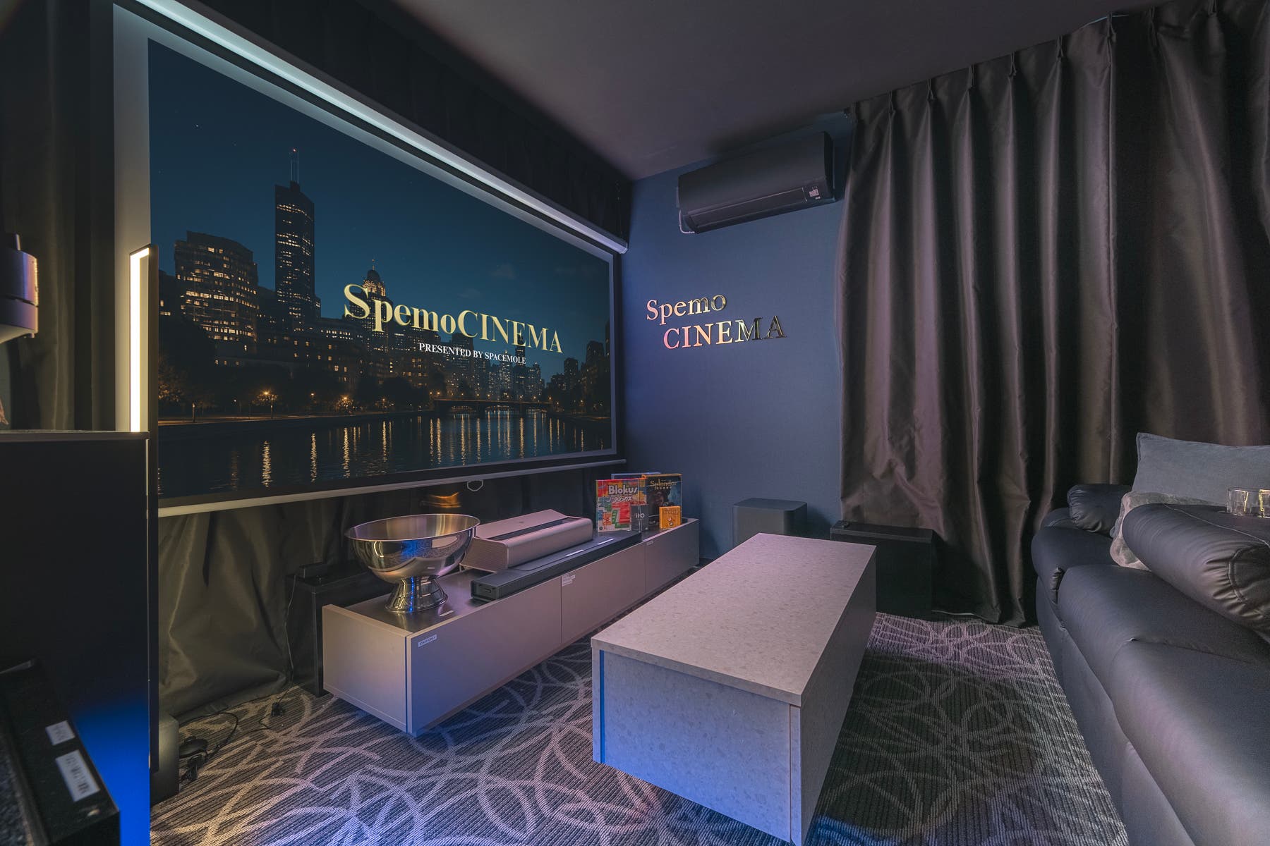 スペモシネマ🎬️東新宿駅4分🍷ゴミ無料👌🏻プロジェクター🎥映画デート💞ゲーム🎮706_SpemoCINEMA東新宿の写真11