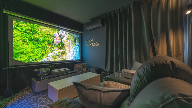 スペモシネマ🎬️東新宿駅4分🍷ゴミ無料👌🏻プロジェクター🎥映画デート💞ゲーム🎮706_SpemoCINEMA東新宿の写真13