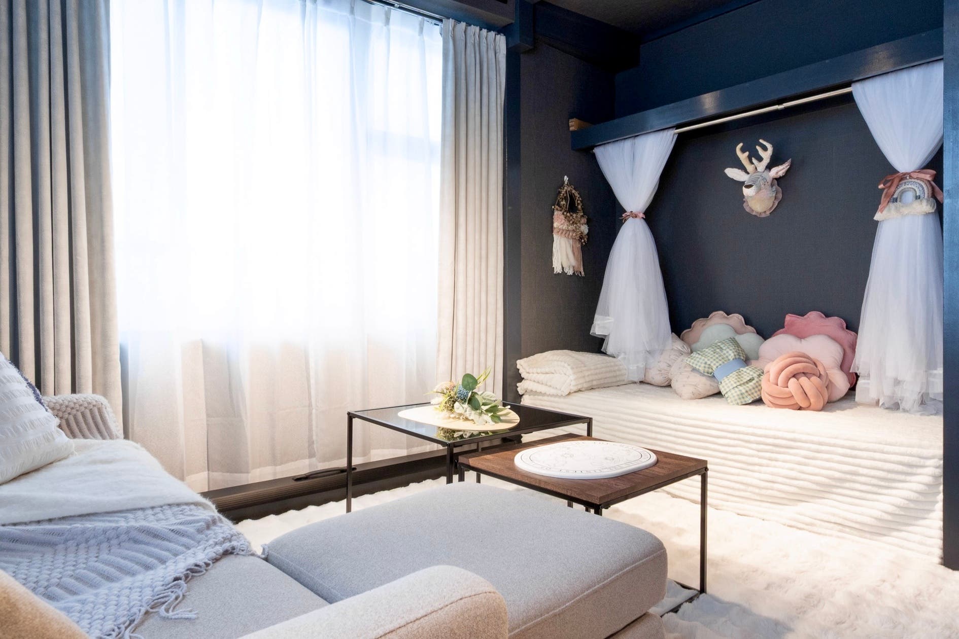 大久保駅2分✨80㌅プロジェクタースクリーン🎥大人気ゲーム機＆ボドゲ🎃推し会🎀女子会🎀ママ会🎀の写真3