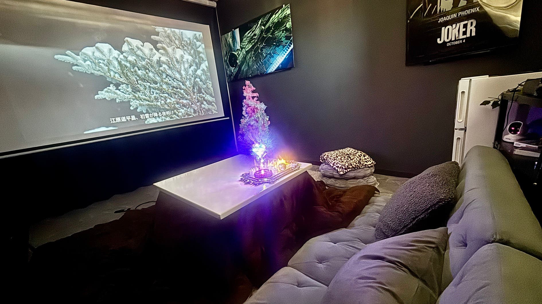 ぬくぬく🥰こたつ&クリスマス🎄ツリー装飾のお部屋でパーティー🎂✨🎞️まったりおうちデート😘✨コスプレ・推し活・動画配信の写真20