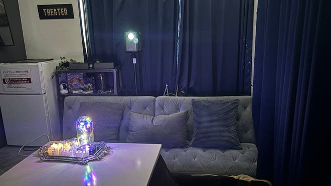 ぬくぬく🥰こたつ&クリスマス🎄ツリー装飾のお部屋でパーティー🎂✨🎞️まったりおうちデート😘✨コスプレ・推し活・動画配信の写真2