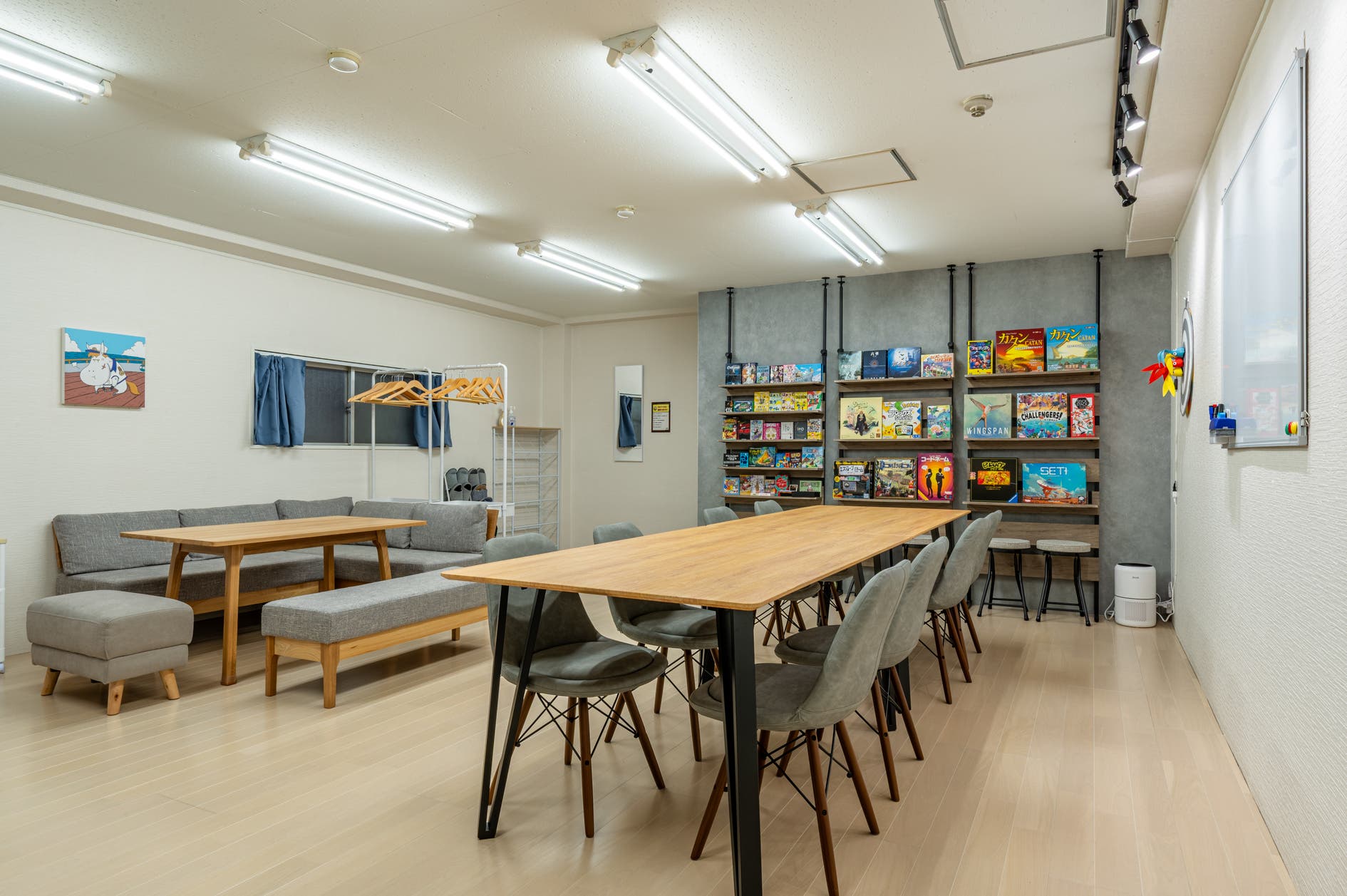 【淀屋橋】50種以上のボードゲームとマッサージチェアを備えた快適空間✨｜23時まで利用可｜最大16名｜プレオープン限定特価🌟の写真1