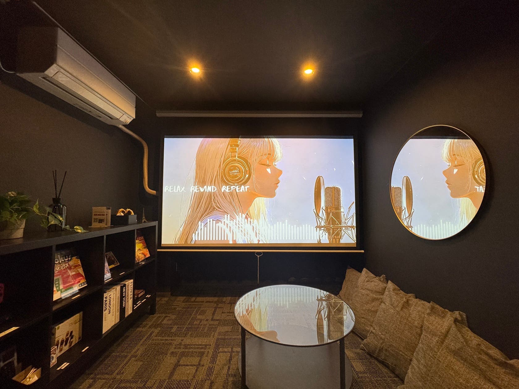 スペモ🎥仙台駅徒歩8分🚶‍♀️まったりデート💝プライベートな映画鑑賞🎬️プロジェクター🎞️791_CINEMA仙台の写真1