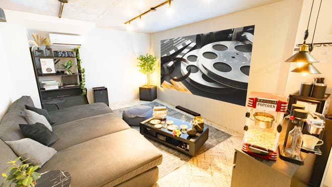 🎉 新年会・冬デートに|大画面で映画鑑賞🎬・パーティーに|大画面でまったり過ごす大人時間の写真8