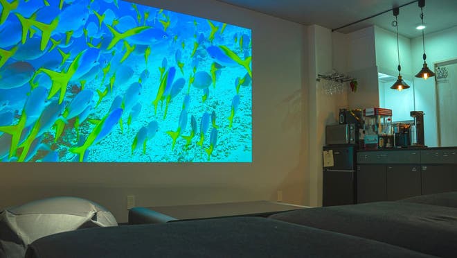 🎉 新年会・冬デートに|大画面で映画鑑賞🎬・パーティーに|大画面でまったり過ごす大人時間の写真3