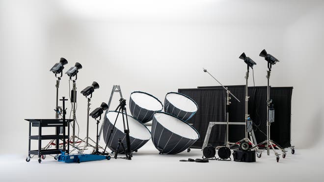 車搬入可能なターンテーブル付きドーム型白ホリスタジオの写真5