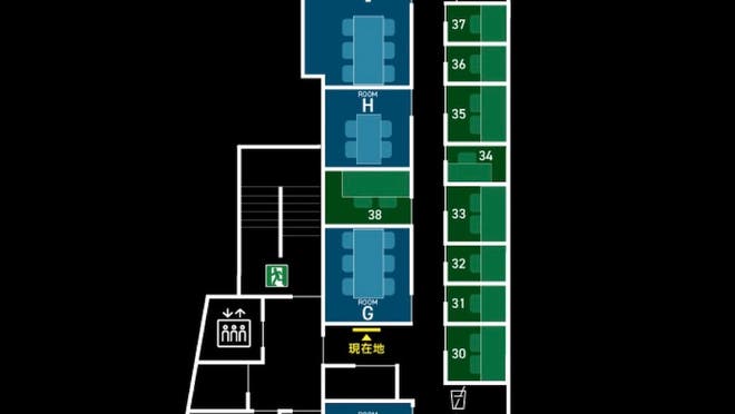 【恵比寿駅から徒歩1分】モニター・フリードリンク付き6名会議室(Room I)※予約時間前は入室不可【3階】.の写真7