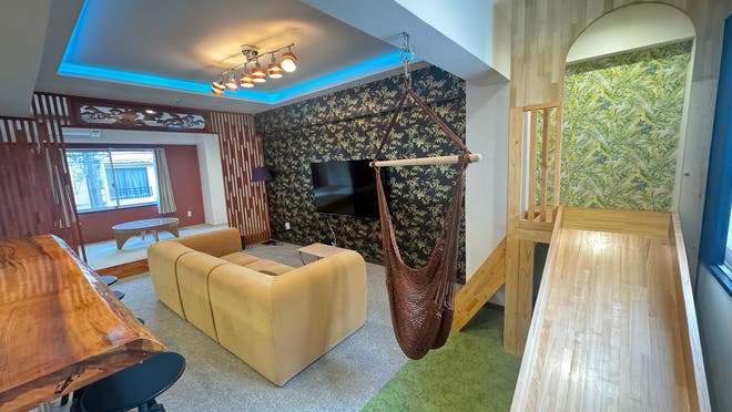 新板橋駅4分❗️板橋駅7分❗️駅近コンビニ近く❗️新規内装リフォーム済み すべり台ハンモックチェアでお子様も楽しいスペース❗️の写真6