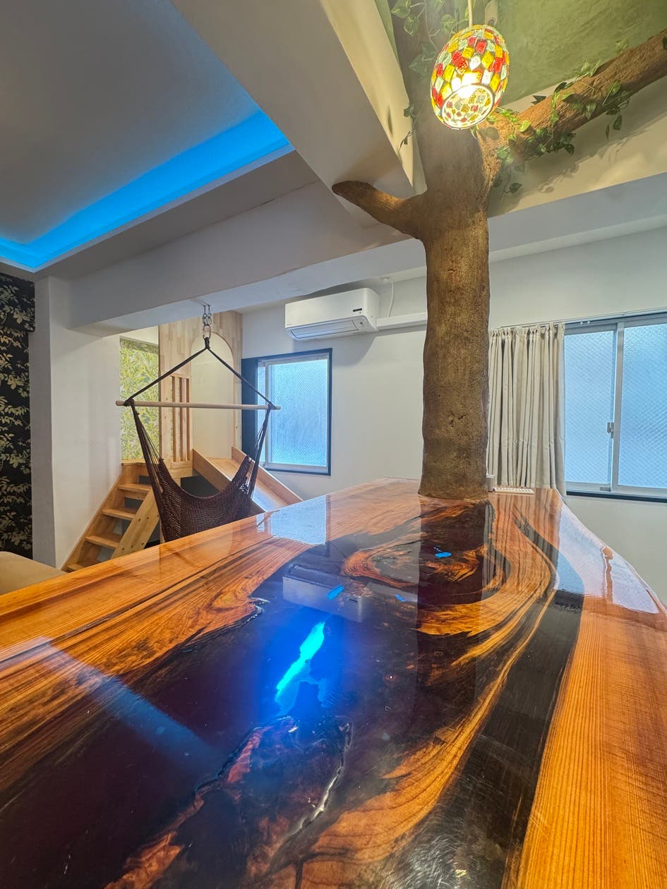 新板橋駅4分❗️板橋駅7分❗️駅近コンビニ近く❗️新規内装リフォーム済み　すべり台ハンモックチェアでお子様も楽しいスペース❗️の写真7