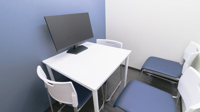 【広島駅出口徒歩4分!定員4名!】27インチモニター・10Gbps光回線・WiFi全て無料!ふれあい貸し会議室 広島No163の写真2