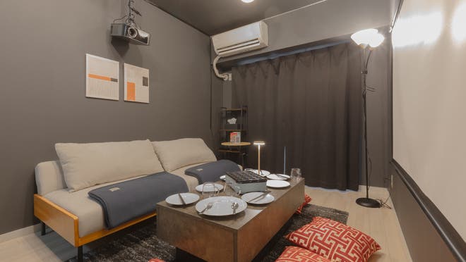 スペモ🎬駅徒歩4分🚶♀️プロジェクター🎦スクリーン🎞️映画鑑賞🍿ゲーム🎮️デート💖818_CINEMA大阪十三の写真2