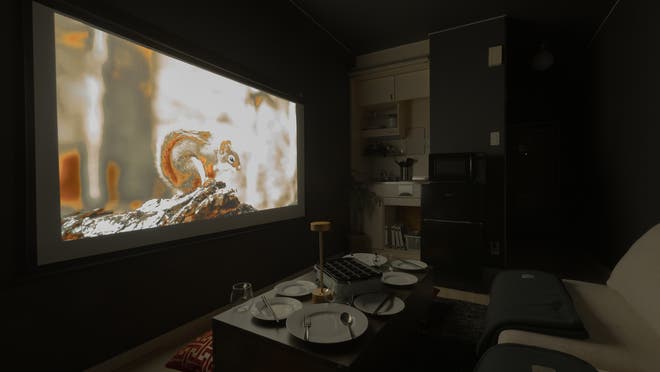 スペモ🎬駅徒歩4分🚶♀️プロジェクター🎦スクリーン🎞️映画鑑賞🍿ゲーム🎮️デート💖818_CINEMA大阪十三の写真9