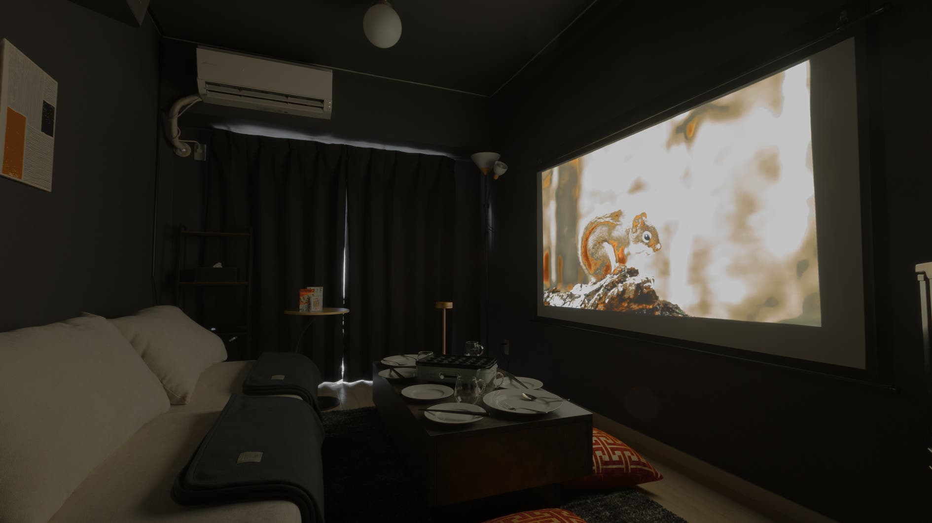 スペモ🎬駅徒歩4分🚶‍♀️プロジェクター🎦スクリーン🎞️映画鑑賞🍿ゲーム🎮️デート💖818_CINEMA大阪十三の写真10