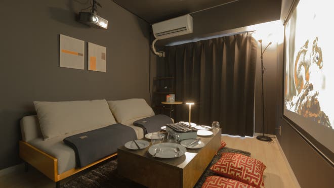 スペモ🎬駅徒歩4分🚶♀️プロジェクター🎦スクリーン🎞️映画鑑賞🍿ゲーム🎮️デート💖818_CINEMA大阪十三の写真13