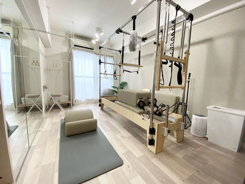 【渋谷駅3分×マシンピラティス】駅近＆備品充実！1日1回スタッフ完全清掃のスタジオの写真1