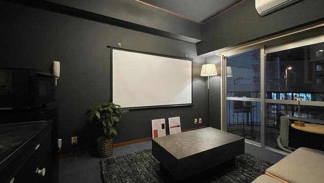 スペモ🎬駅徒歩0分🚶♀️プロジェクター🎦スクリーン🎞️映画鑑賞🍿ゲーム🎮️デート💖816_CINEMA福岡天神の写真2