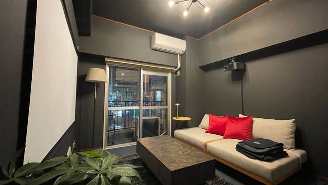 スペモ🎬駅徒歩0分🚶♀️プロジェクター🎦スクリーン🎞️映画鑑賞🍿ゲーム🎮️デート💖816_CINEMA福岡天神の写真6