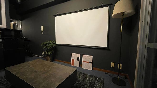 スペモ🎬駅徒歩0分🚶♀️プロジェクター🎦スクリーン🎞️映画鑑賞🍿ゲーム🎮️デート💖816_CINEMA福岡天神の写真9