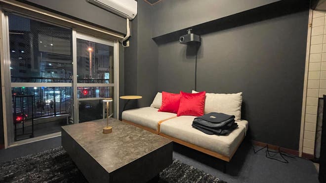 スペモ🎬駅徒歩0分🚶♀️プロジェクター🎦スクリーン🎞️映画鑑賞🍿ゲーム🎮️デート💖816_CINEMA福岡天神の写真12