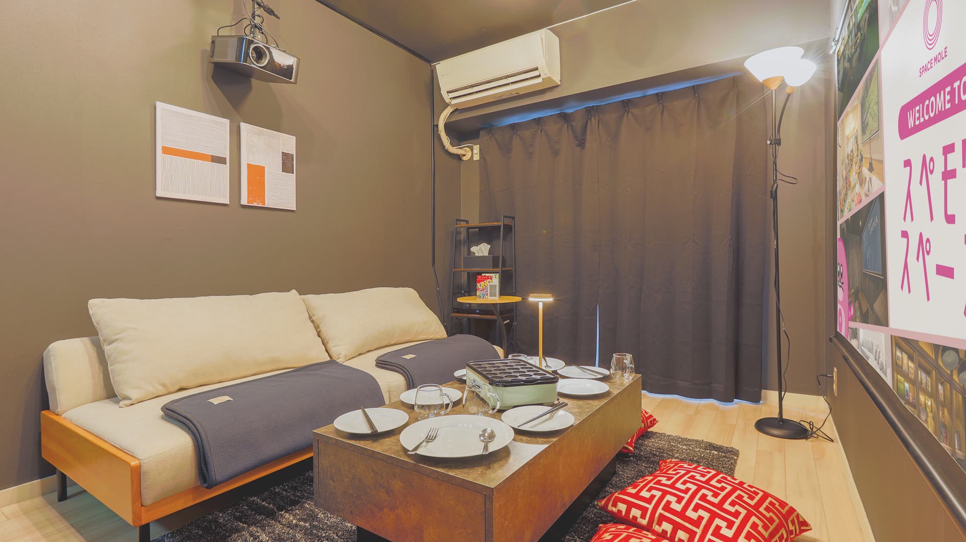 スペモ🎬駅徒歩4分🚶‍♀️プロジェクター🎦スクリーン🎞️映画鑑賞🍿ゲーム🎮️デート💖818_CINEMA大阪十三の写真25