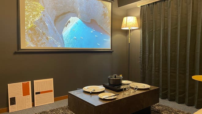 スペモ🎬駅徒歩0分🚶♀️プロジェクター🎦スクリーン🎞️映画鑑賞🍿ゲーム🎮️デート💖816_CINEMA福岡天神の写真3