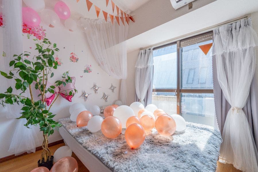 🎉飯田橋駅3分💖ゴミ捨て無料🗑ふわふわグランピング💖神クラスプロジェクター✨歓送迎会🍺🎉の写真5