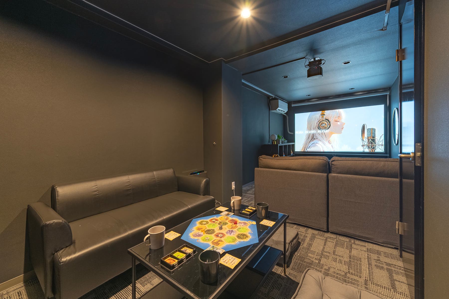 スペモ🎥仙台駅徒歩8分🚶‍♀️まったりデート💝プライベートな映画鑑賞🎬️プロジェクター🎞️791_CINEMA仙台の写真3