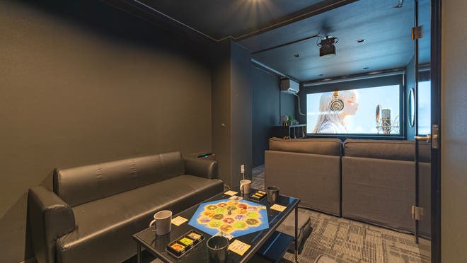 スペモ🎥仙台駅徒歩8分🚶♀️まったりデート💝プライベートな映画鑑賞🎬️プロジェクター🎞️791_CINEMA仙台の写真3