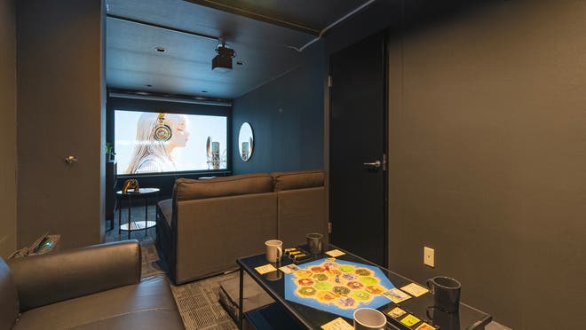 スペモ🎥仙台駅徒歩8分🚶♀️まったりデート💝プライベートな映画鑑賞🎬️プロジェクター🎞️791_CINEMA仙台の写真13