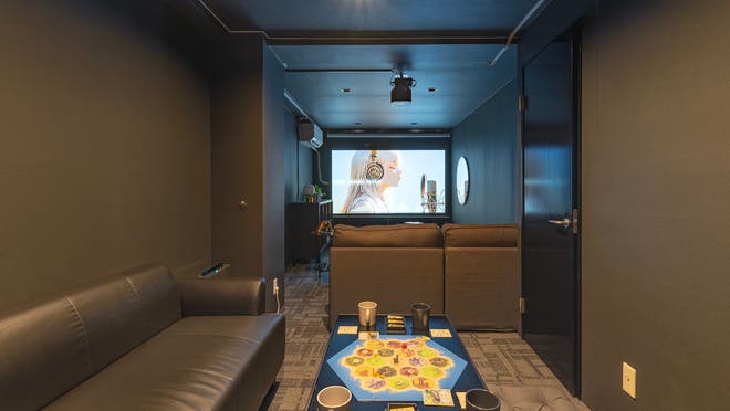 スペモ🎥仙台駅徒歩8分🚶♀️まったりデート💝プライベートな映画鑑賞🎬️プロジェクター🎞️791_CINEMA仙台の写真12