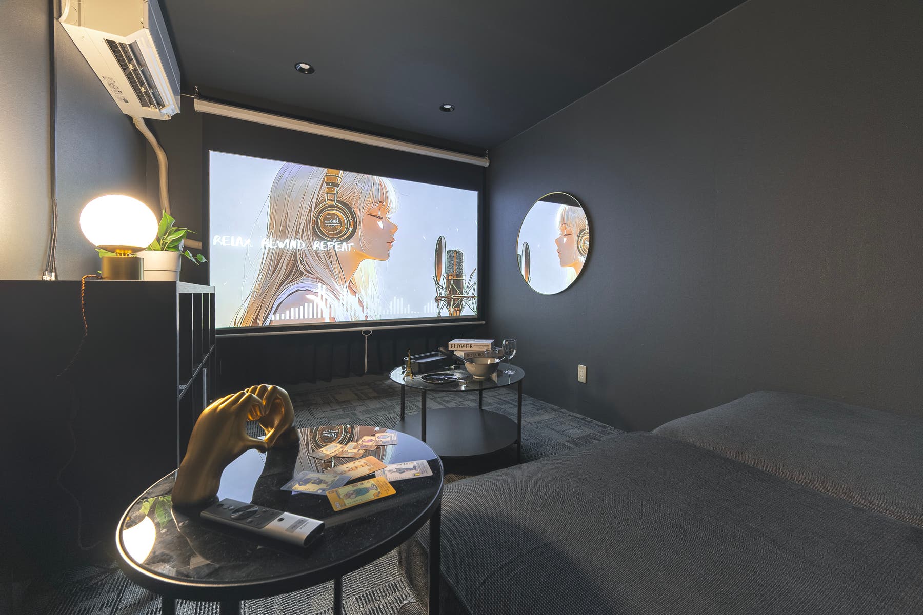 スペモ🎥仙台駅徒歩8分🚶‍♀️まったりデート💝プライベートな映画鑑賞🎬️プロジェクター🎞️791_CINEMA仙台の写真10