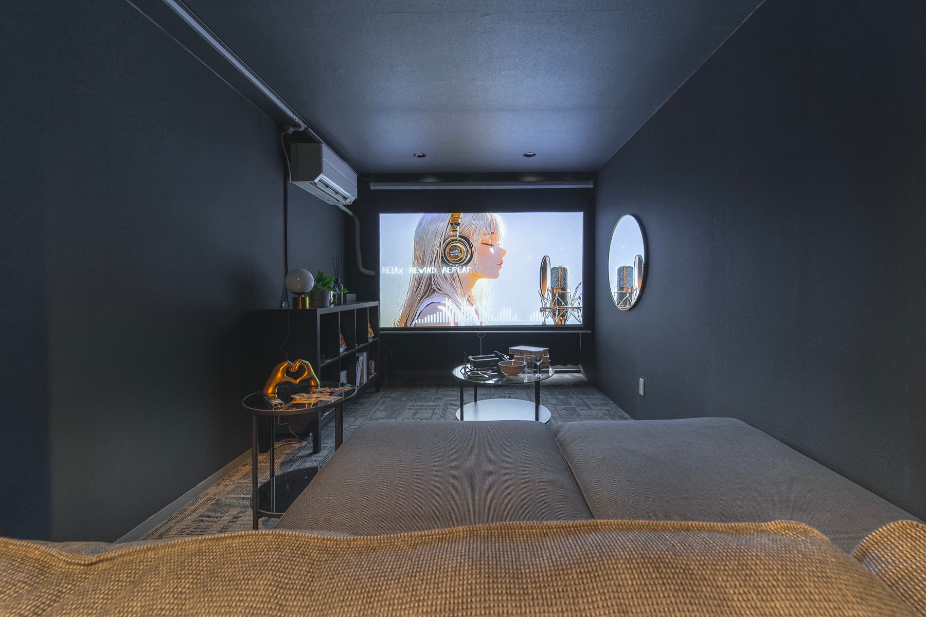 スペモ🎥仙台駅徒歩8分🚶‍♀️まったりデート💝プライベートな映画鑑賞🎬️プロジェクター🎞️791_CINEMA仙台の写真15