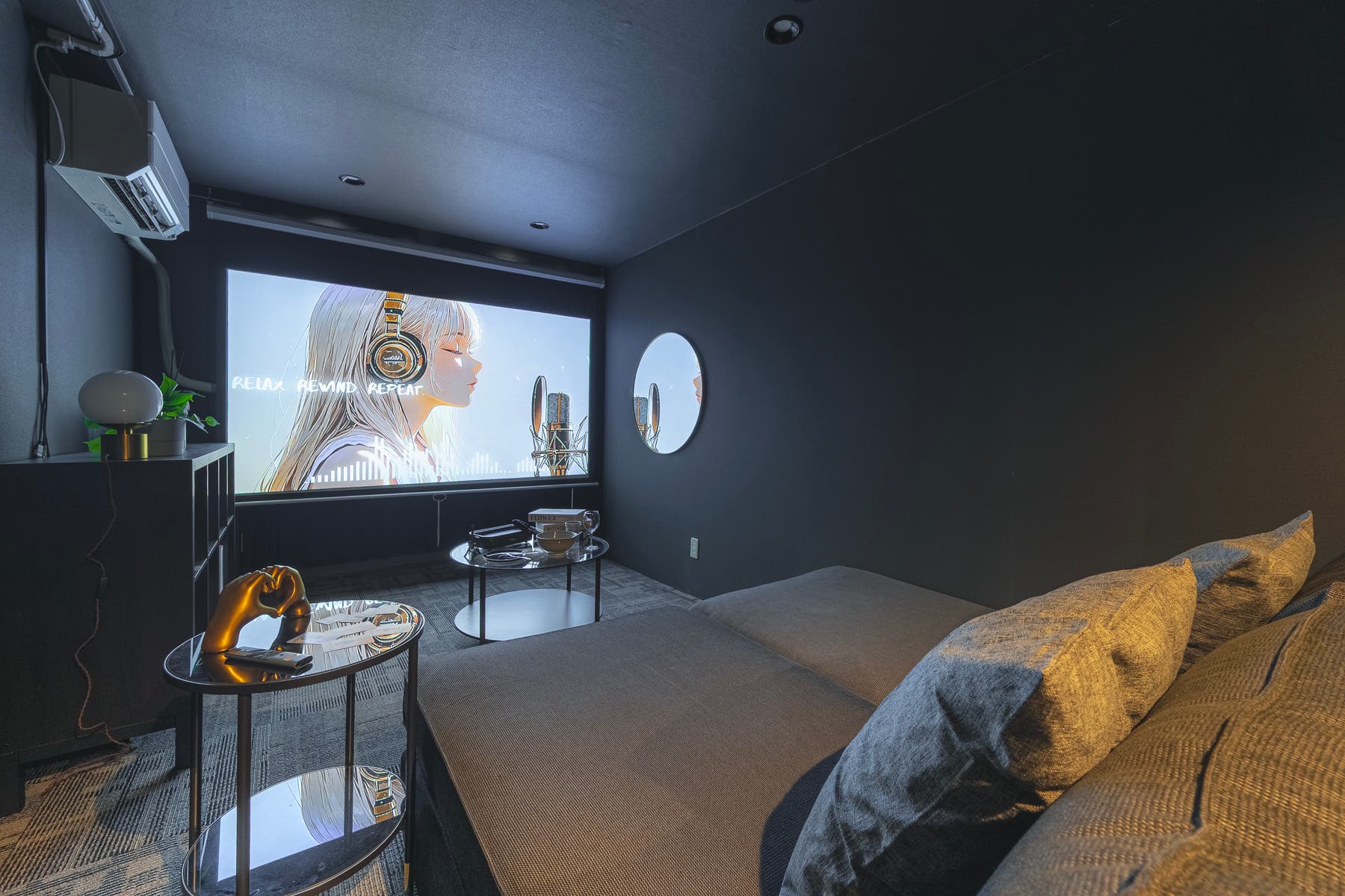 スペモ🎥仙台駅徒歩8分🚶‍♀️まったりデート💝プライベートな映画鑑賞🎬️プロジェクター🎞️791_CINEMA仙台の写真16