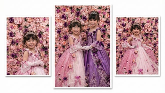 ストロボ等使用無料! カメラ一つで撮影が出来る本格フォトスタジオ!白ホリ背景紙・10パターンの無料背景布無料提供!路面店!の写真3