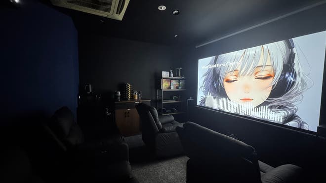 スペモシネマ🎬駅徒歩4分🚶♀️ゴミ無料🆓プロジェクター🎥デート💓映画鑑賞🎬774_SpemoCINEMA西船橋の写真8