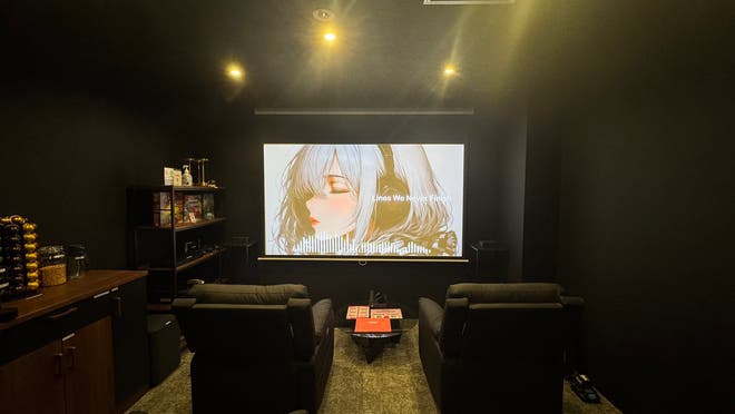 スペモシネマ🎬駅徒歩4分🚶♀️ゴミ無料🆓プロジェクター🎥デート💓映画鑑賞🎬774_SpemoCINEMA西船橋の写真10