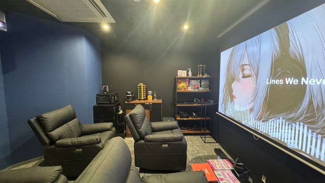 スペモシネマ🎬駅徒歩4分🚶♀️ゴミ無料🆓プロジェクター🎥デート💓映画鑑賞🎬774_SpemoCINEMA西船橋の写真9