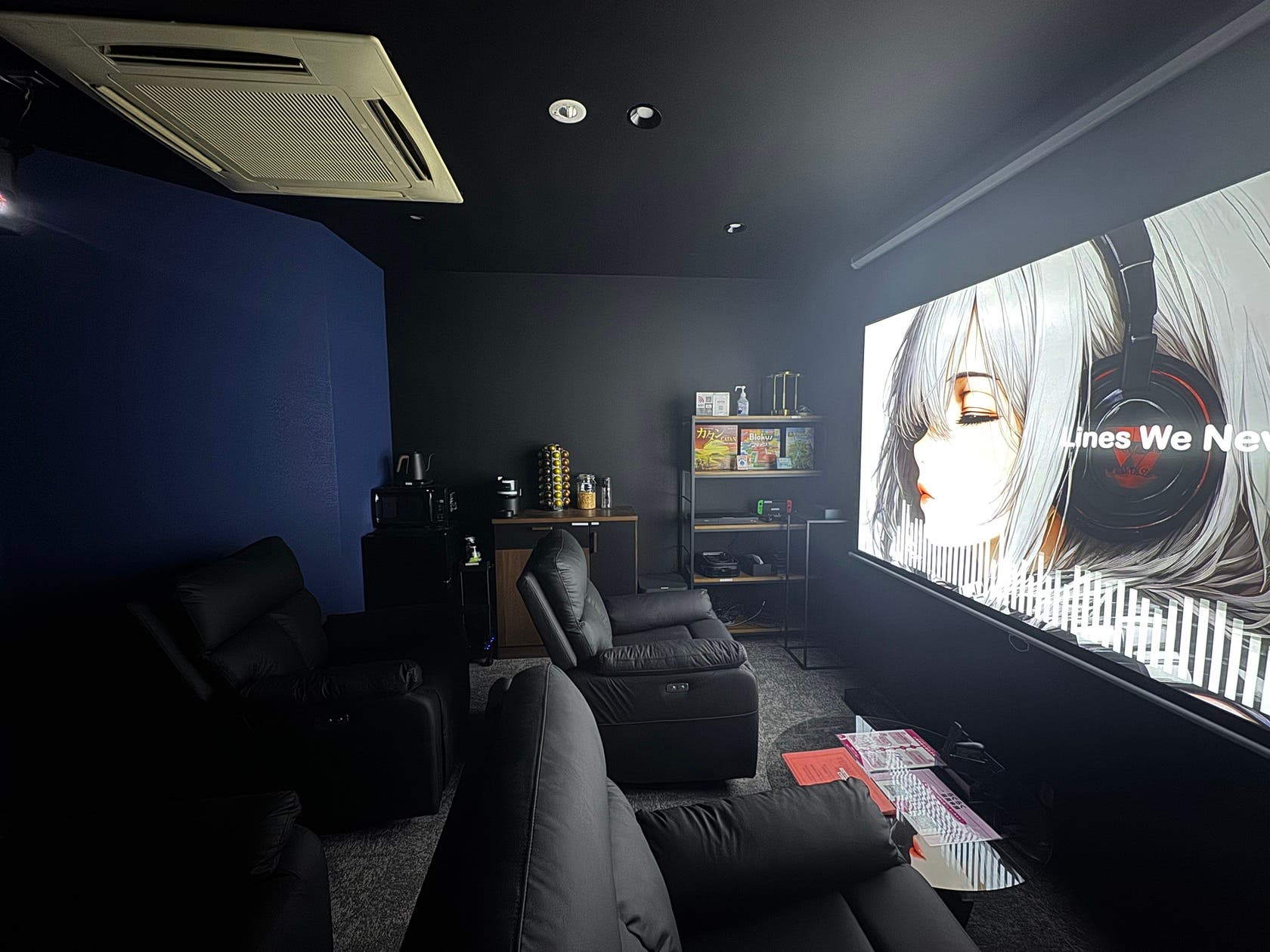 スペモシネマ🎬駅徒歩4分🚶‍♀️ゴミ無料🆓プロジェクター🎥デート💓映画鑑賞🎬774_SpemoCINEMA西船橋の写真3