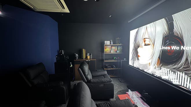 スペモシネマ🎬駅徒歩4分🚶♀️ゴミ無料🆓プロジェクター🎥デート💓映画鑑賞🎬774_SpemoCINEMA西船橋の写真3