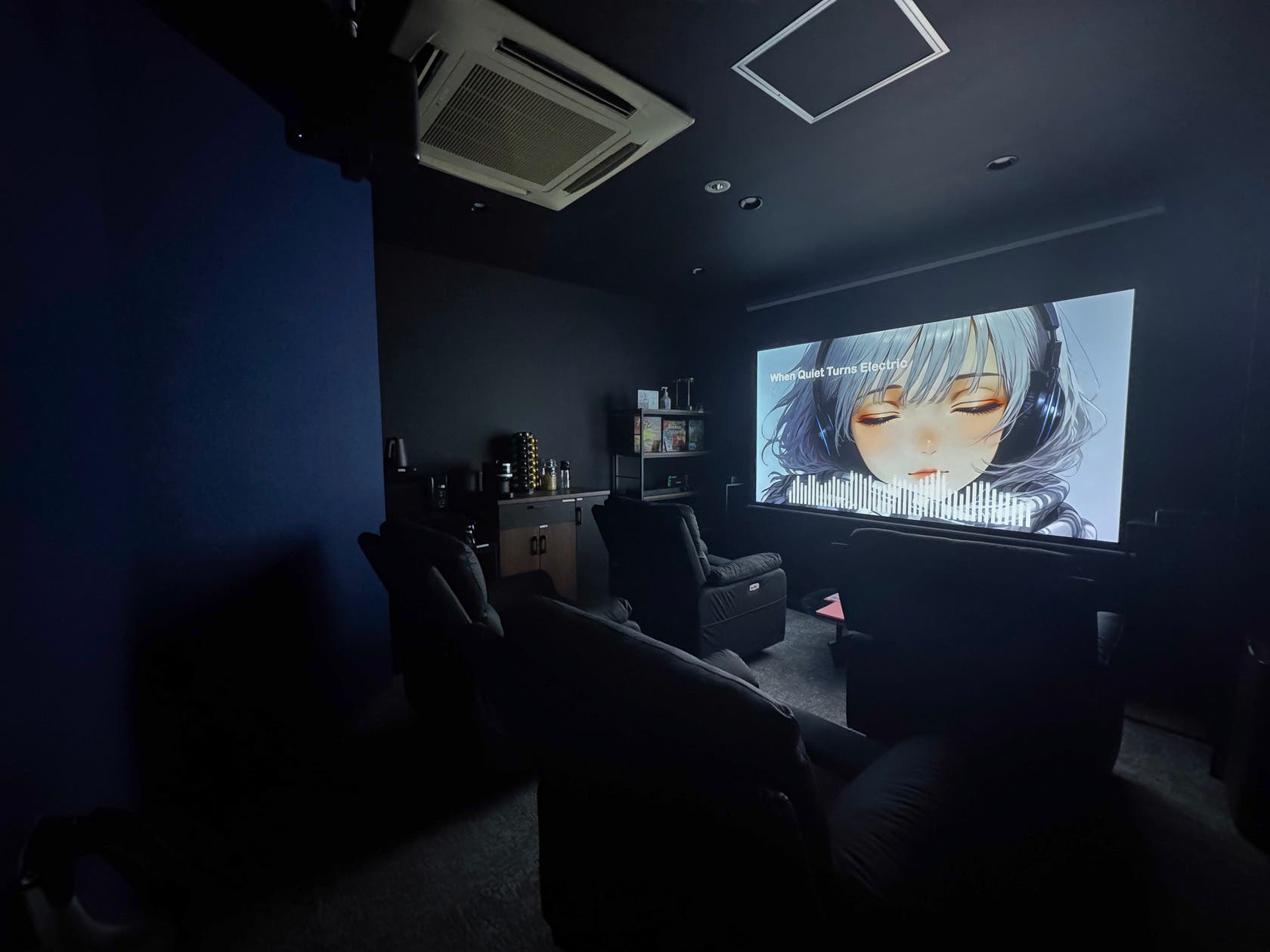 スペモシネマ🎬駅徒歩4分🚶‍♀️ゴミ無料🆓プロジェクター🎥デート💓映画鑑賞🎬774_SpemoCINEMA西船橋の写真7