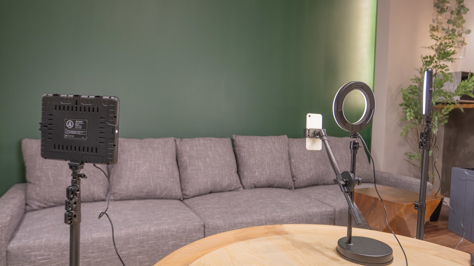 📸撮影機材（リングライト／LEDライト／携帯三脚）の画像2