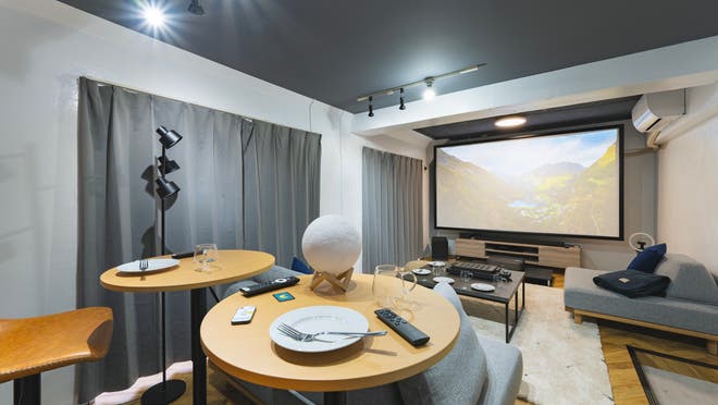 スペモ🪴クリスマス🎄学割🧑🎓映画鑑賞🎥プロジェクター📽️パーティー🎊飲み会🍺604_MOLE日吉の写真14