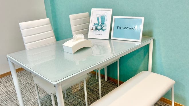 【35m²のティファニー風ルーム👗】12月上旬Open!女子会/ママ会/子連れOK/撮影会/プロジェクター/Wi-Fiの写真6