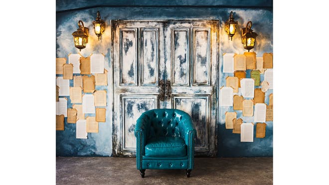 【ロビンスタジオ】 窓からの明るい自然光のあふれる空間 シャビーテイストを基調としたスタジオの写真2