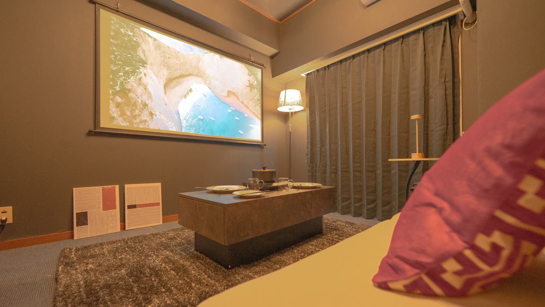 スペモ🎬駅徒歩10秒🚶‍♀️プロジェクター🎦スクリーン🎞️映画鑑賞🍿ゲーム🎮️デート💖816_CINEMA福岡天神の写真8