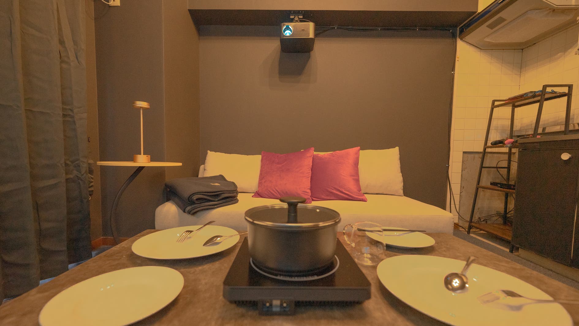 スペモ🎬駅徒歩10秒🚶‍♀️プロジェクター🎦スクリーン🎞️映画鑑賞🍿ゲーム🎮️デート💖816_CINEMA福岡天神の写真9