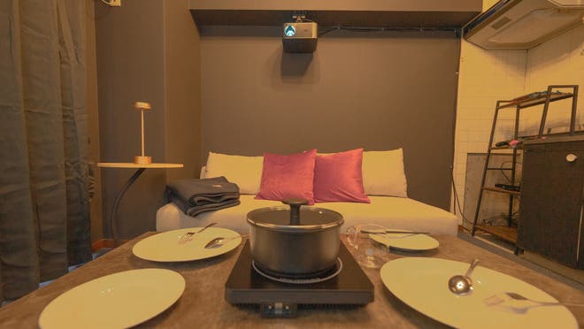 スペモ🎬駅徒歩10秒🚶♀️プロジェクター🎦スクリーン🎞️映画鑑賞🍿ゲーム🎮️デート💖816_CINEMA福岡天神の写真9