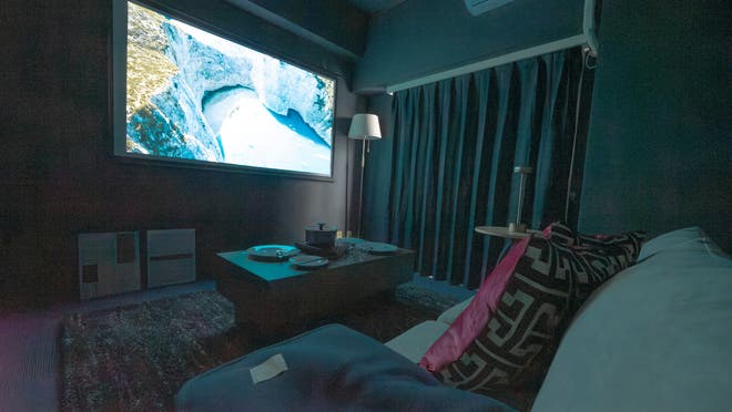 スペモ🎬駅徒歩10秒🚶♀️プロジェクター🎦スクリーン🎞️映画鑑賞🍿ゲーム🎮️デート💖816_CINEMA福岡天神の写真6