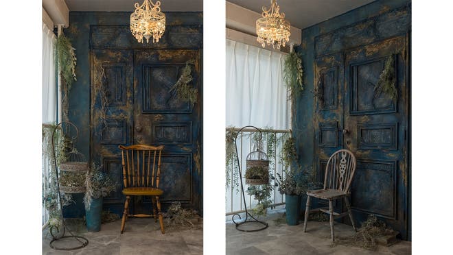 【エリックスタジオ】ダーク&クラシックの異世界空間!大きな窓も備えた廃墟風スタジオの写真3