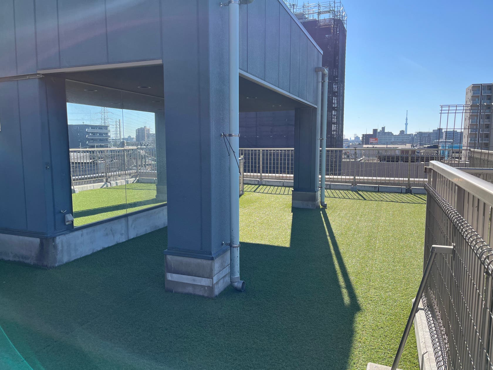 「六町」駅徒歩2分の屋上スペース【スカイツリーも見えます🗼】の写真2